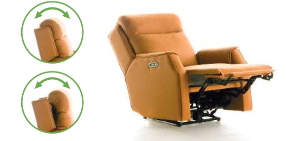 Sillón RELAX ABRIL CARDIO ELÉCTRICO - https://factorymisofa.com/